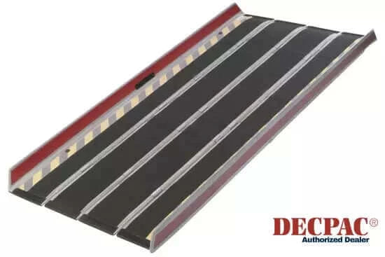 Portable Wheelchair Ramp + Edge Barrier - 5'5" | DECPAC – Reliable Ramps